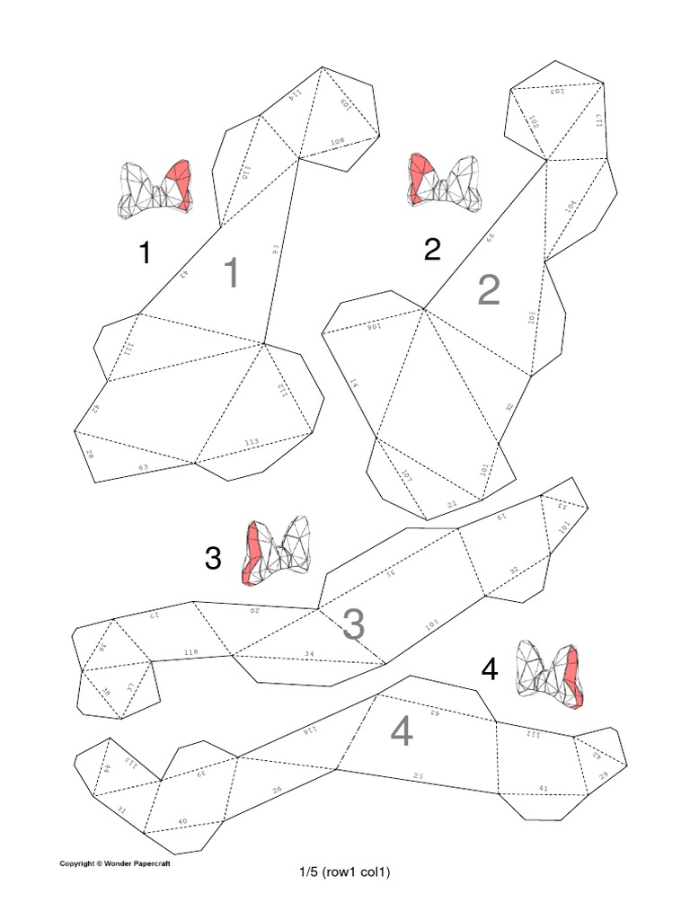 (PaperzoneVN - Com) MinnieBow Template | PDF