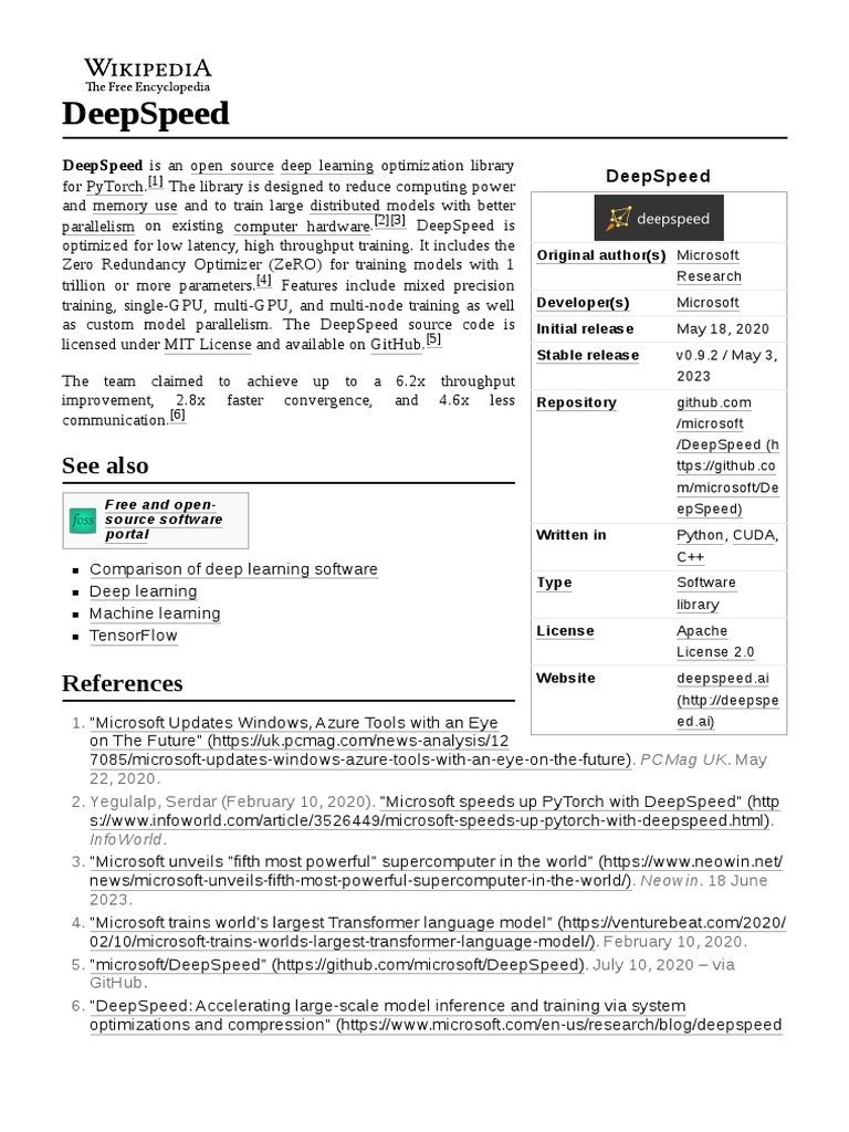 Deep Speed | PDF | Computer Architecture | Computer Programming