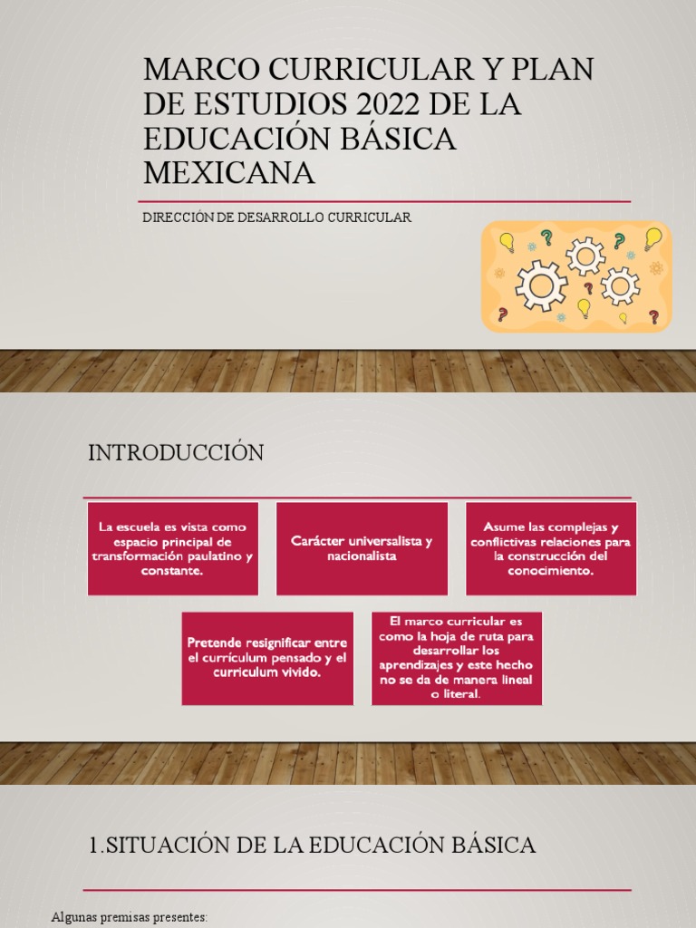 Marco Y Plan De Estudios 2022 Pdf Plan De Estudios Educación Primaria