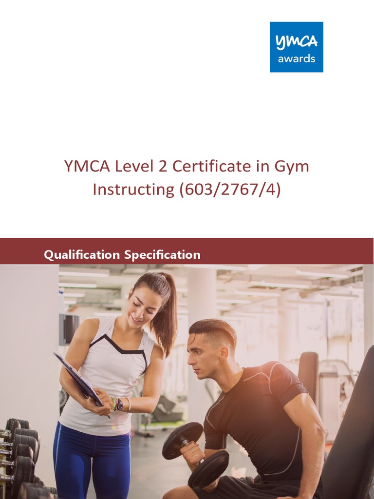 Level 2 Certificate in Gym Instructing Qual Spec Version 1808a Web ...