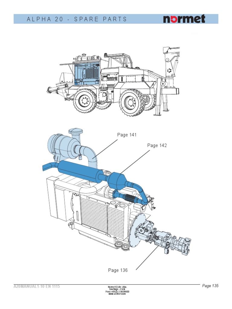 Alpha 20 Spare Parts Manual | PDF | Throttle | Manufactured Goods