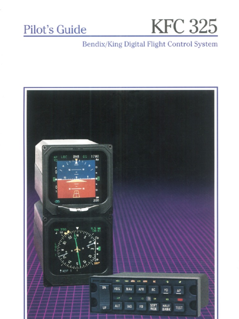 KFC 275 325 KRG 331 Pilot S Guide | PDF