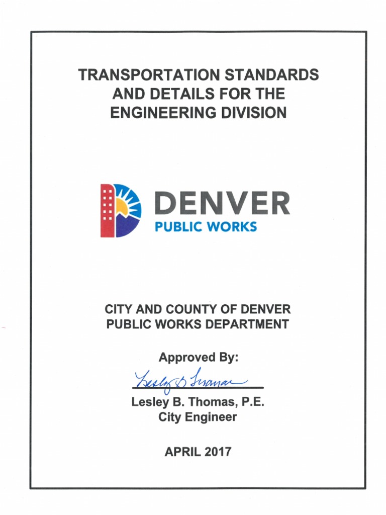 Pwes-001.5-Transportation Standards and Details For The Engineering ...