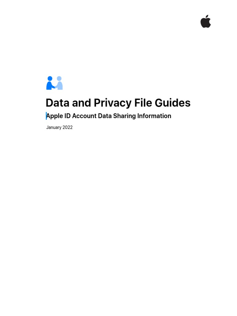 Apple ID Data Sharing Overview | PDF