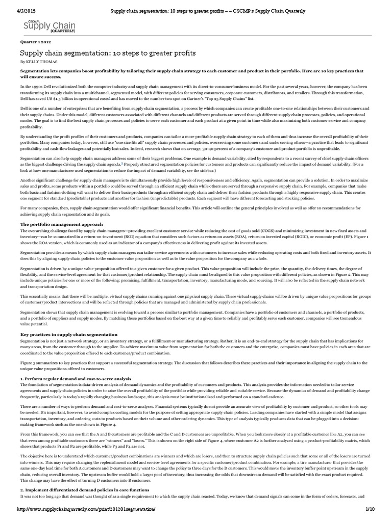 1_SC Segmentation_ 10 Steps to Greater Profits – – CSCMP's Supply Chain ...