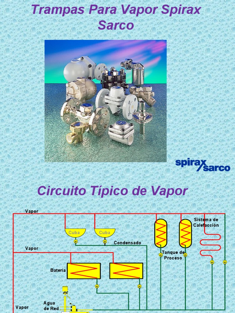 Presentacion Trampas para Vapor | PDF | Vapor | Vapor de agua