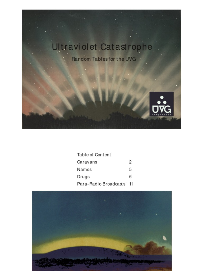 Ultraviolet Catastrophe | PDF