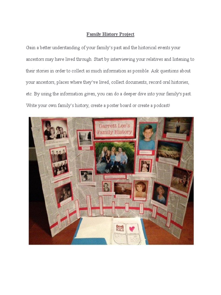 Family History Project | PDF