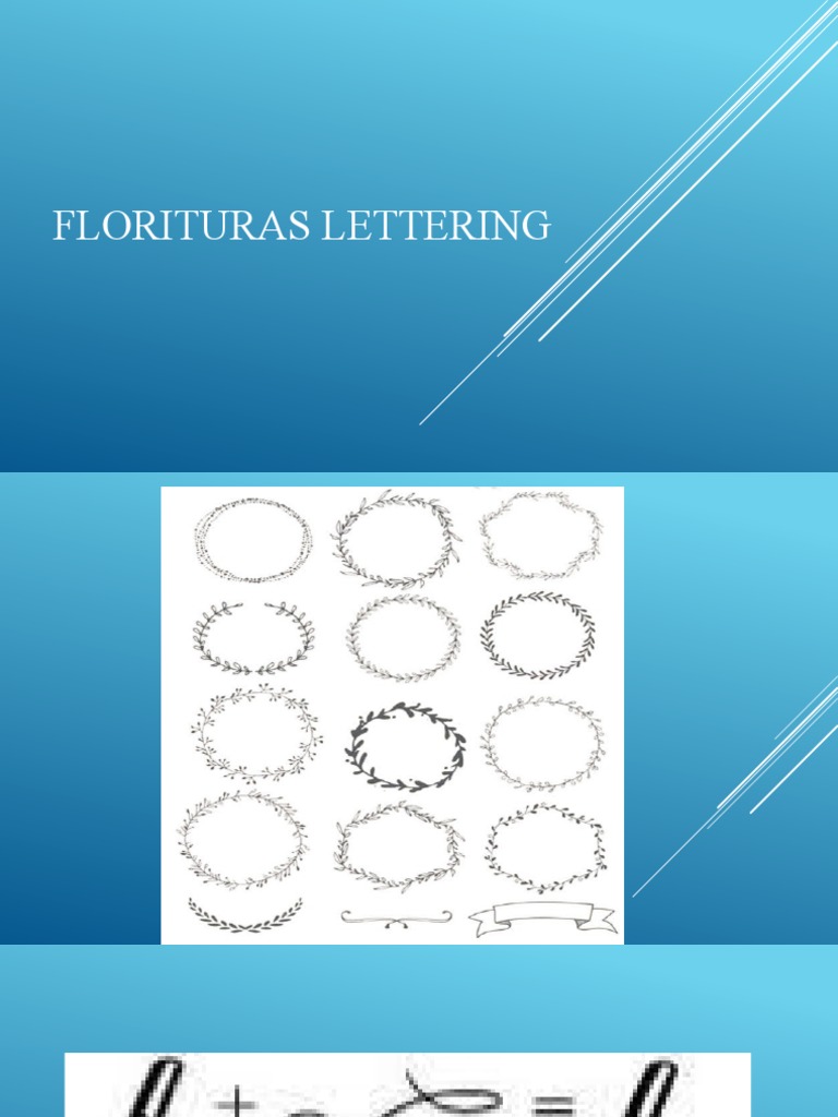 Florituras Lettering | PDF