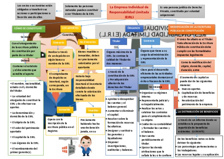 EIRL Esquema Visual | PDF | Gobierno | Justicia