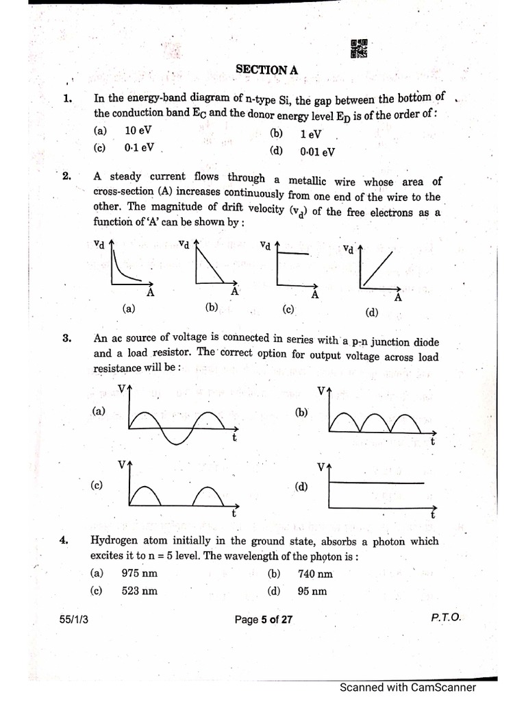 Physics Paper | PDF