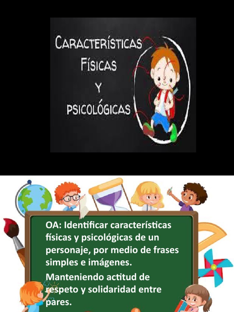 Características Físicas y Psicológicas | PDF