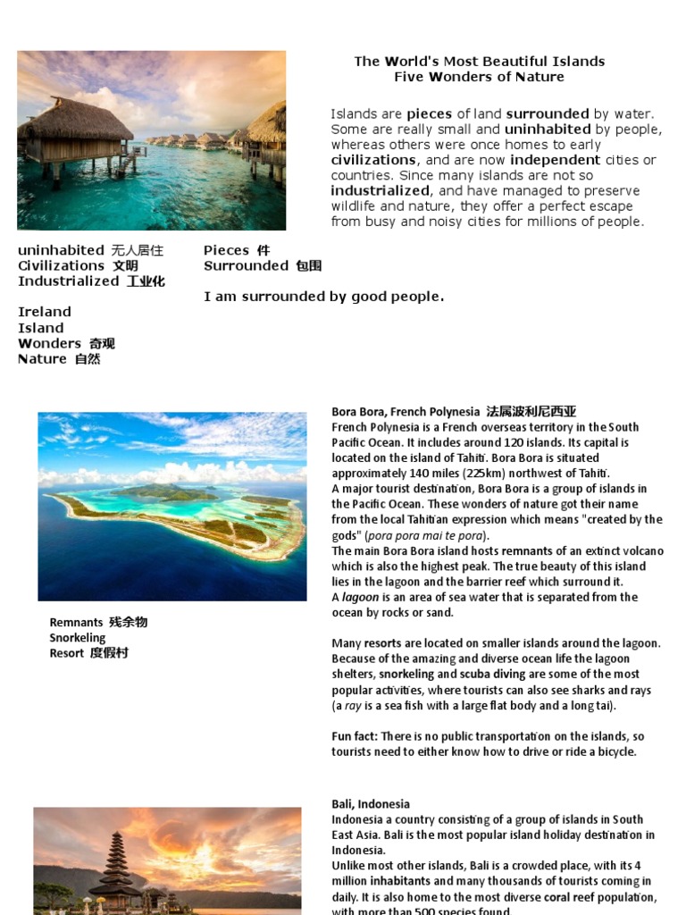 Islands | PDF | Earth Sciences | Physical Geography