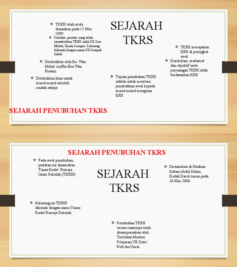 Sejarah TKRS | PDF