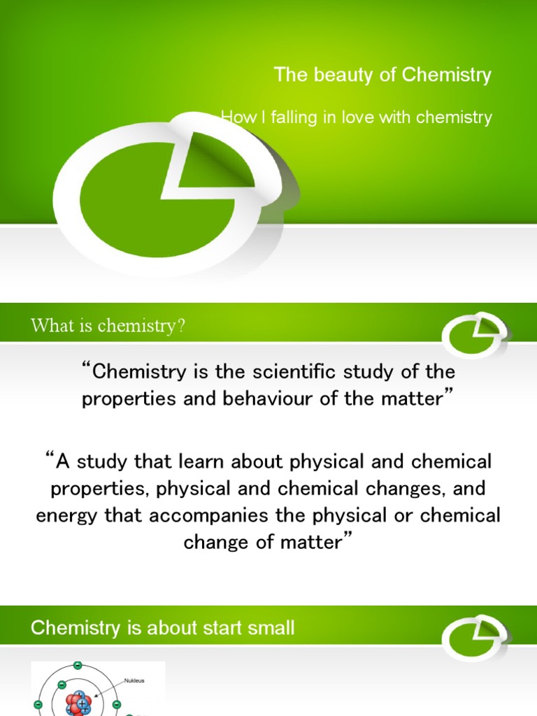 The Beauty of Chemistry | PDF