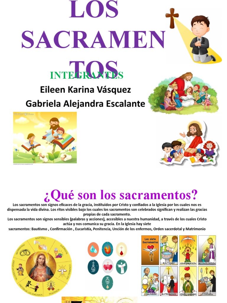 Los Sacramentos | PDF | Sacramentos | eucaristía