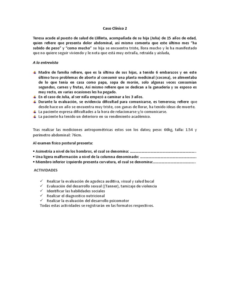 Caso 2 | PDF