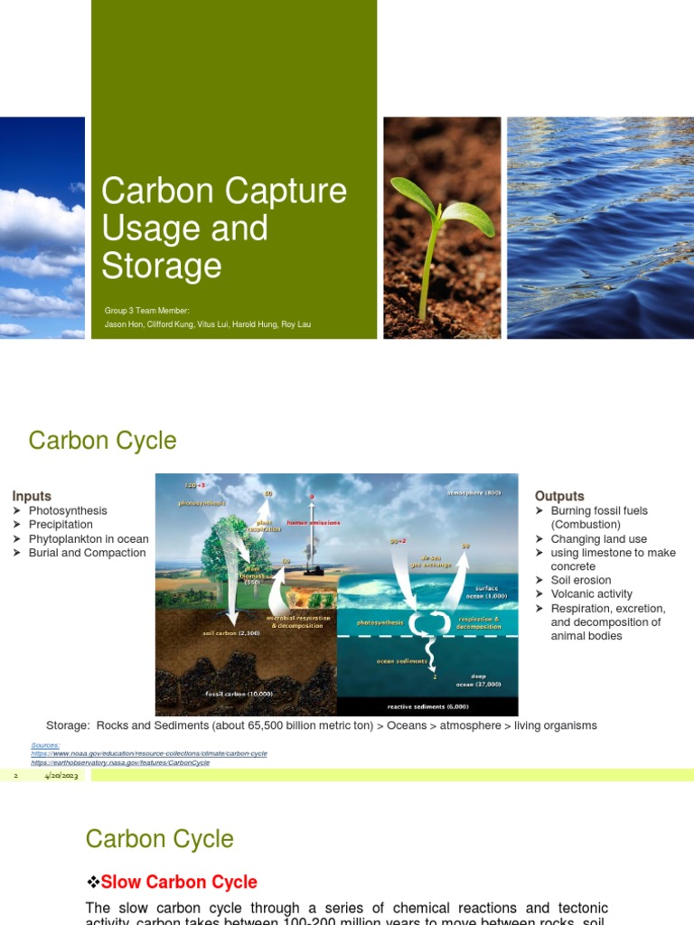 Carbon Capture and Storage Overview | PDF | Carbon Capture And Storage ...