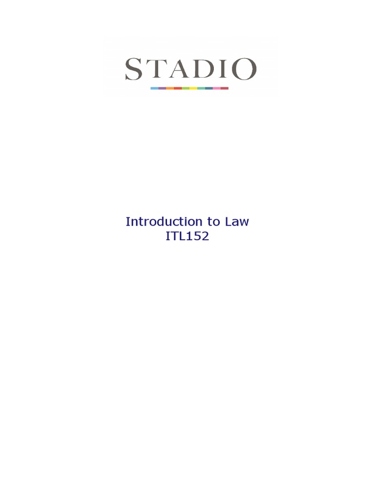 Introduction To Sa Law | PDF | Lawyer | Prosecutor