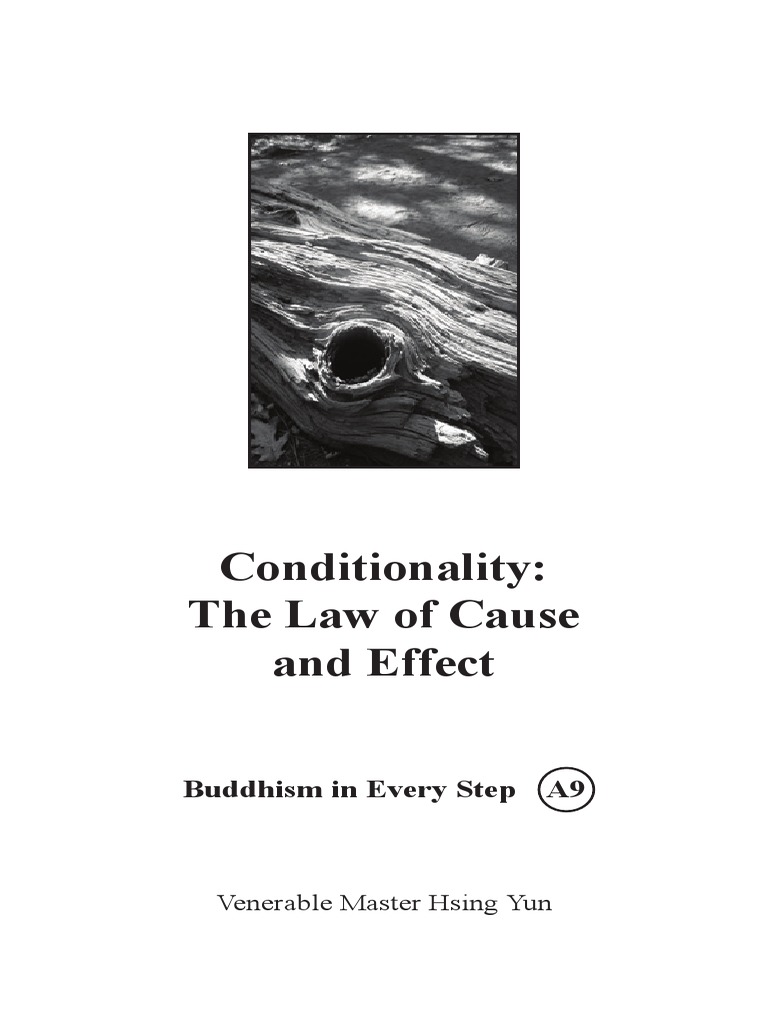 Conditionality - The Law of Cause and Effect | PDF | Karma | Causality