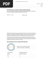 Condensate Drain Pipe Sizing | PDF