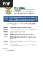 DPSA Circular 15 of 2026 - 2026 COLA For SL 1 To 12 and OSDs | PDF ...