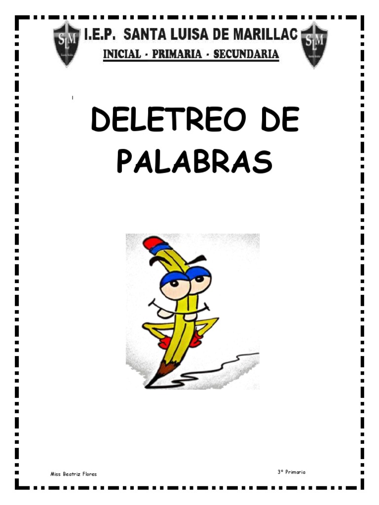Concurso de Deletreo para Niños | PDF | Educación primaria | Enseñando