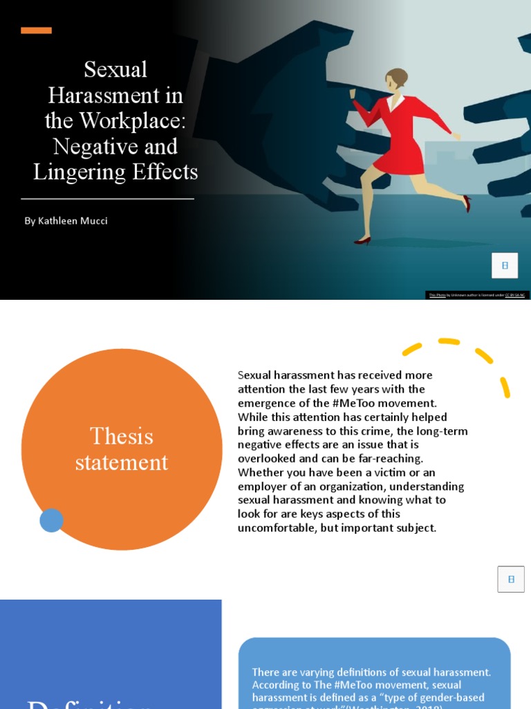 Sexual Harassment 1 | PDF | Sexual Harassment | Psychological Concepts