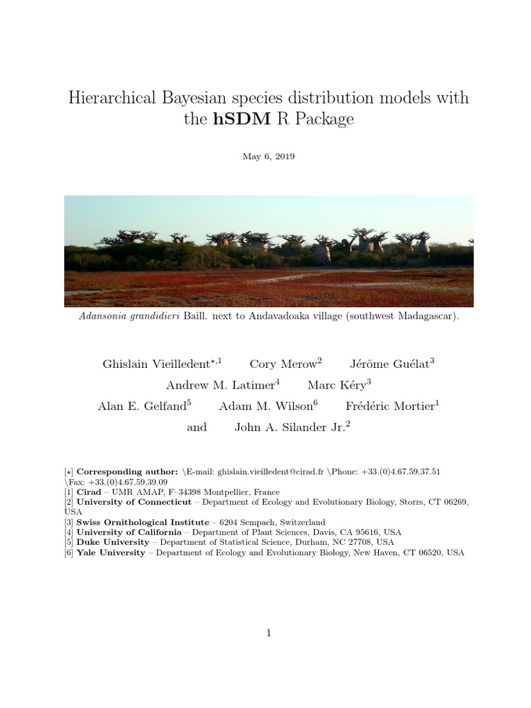 HSDM Vignette | PDF | Statistics | Applied Mathematics
