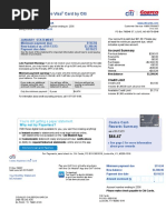 Citi Bank Statement PDF | PDF | Credit Card | Transaction Account
