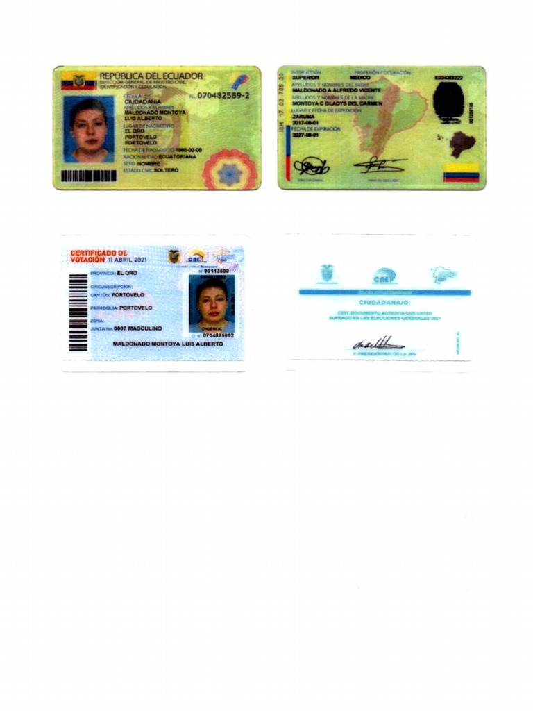 Cedula Luis Maldonado20211105 | PDF