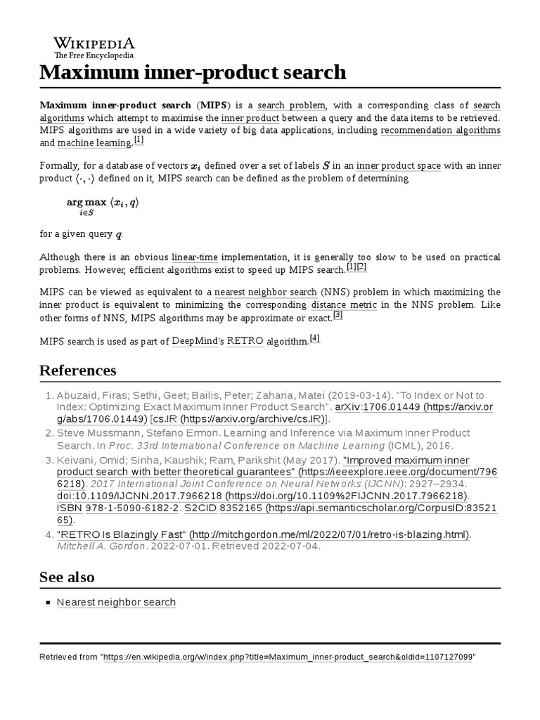Maximum Inner Product Search Pdf 4724