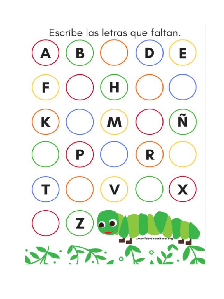 Actividades para Aprender Abc | PDF