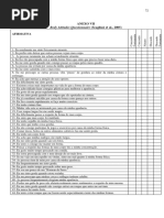 Escala Mbi - Burnout Inventory | PDF | Burnout ocupacional