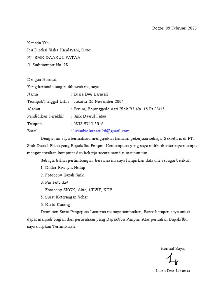 Contoh Pelajaran Otk Kepegawaian | PDF