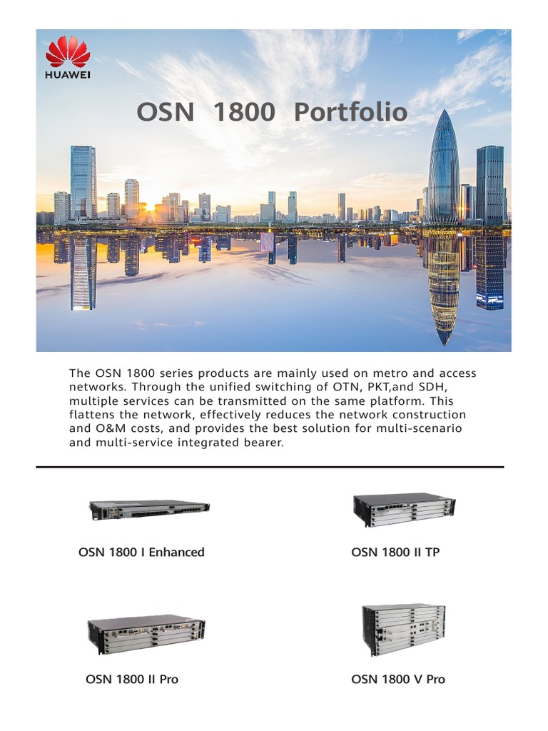 OSN 1800 Portfolio | PDF | Network Protocols | Telecommunications