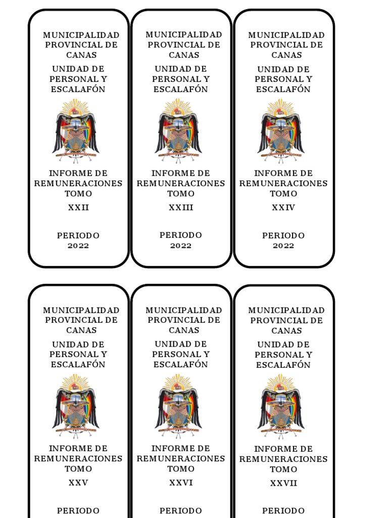 Lomos para Archivadores | PDF