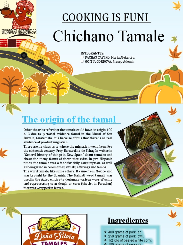 Chinchano Tamale Final-1 | PDF | Foods | Cooking