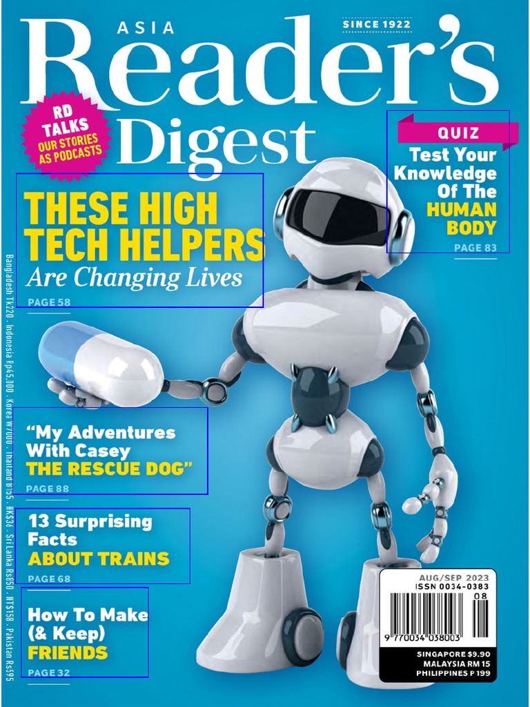 Reader's Digest Asia - August 2023 | PDF | Anxiety | Sleep