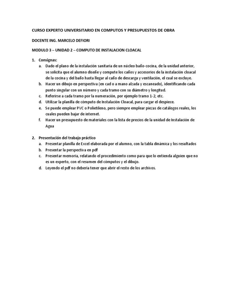 Tp M3 U2 Tp Inst Cloacal Pdf