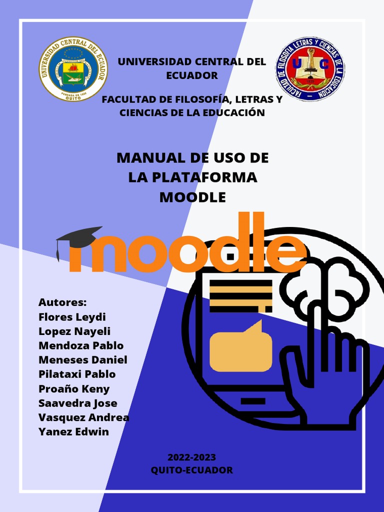 Manual de Moodle | PDF | Archivo de computadora | Moodle