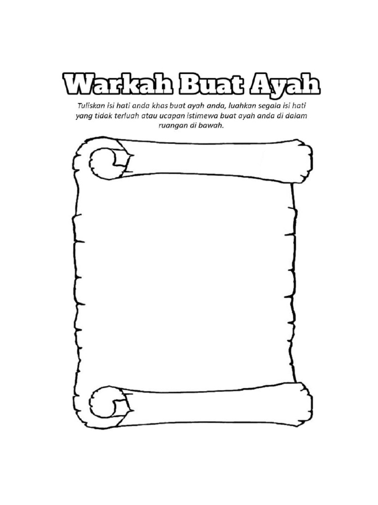 Warkah Untuk Ayah | PDF