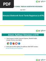 (FAQ) Registrasi E-STR | PDF
