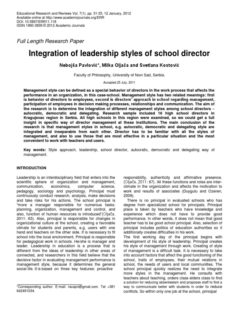 FC25D5A4321 | PDF | Leadership | Behavioural Sciences
