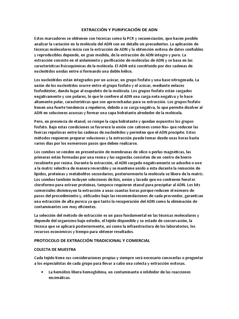 Resumen Del Adn | PDF | Adn | Proteínas