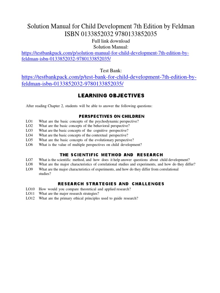 Child Development Study Guide | PDF | Cognitive Development | Cognition