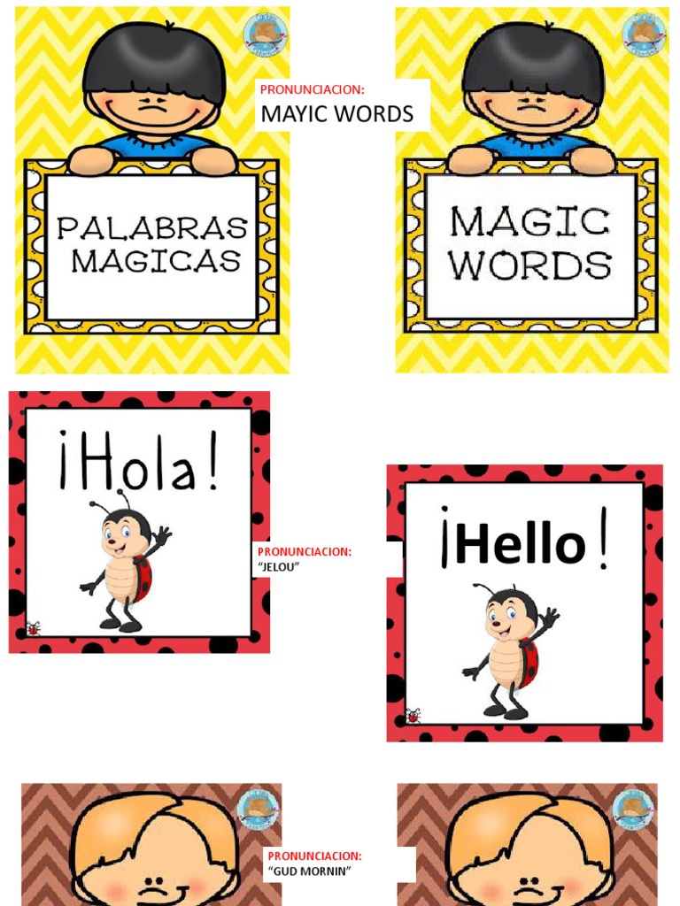Palabras Magicas | PDF