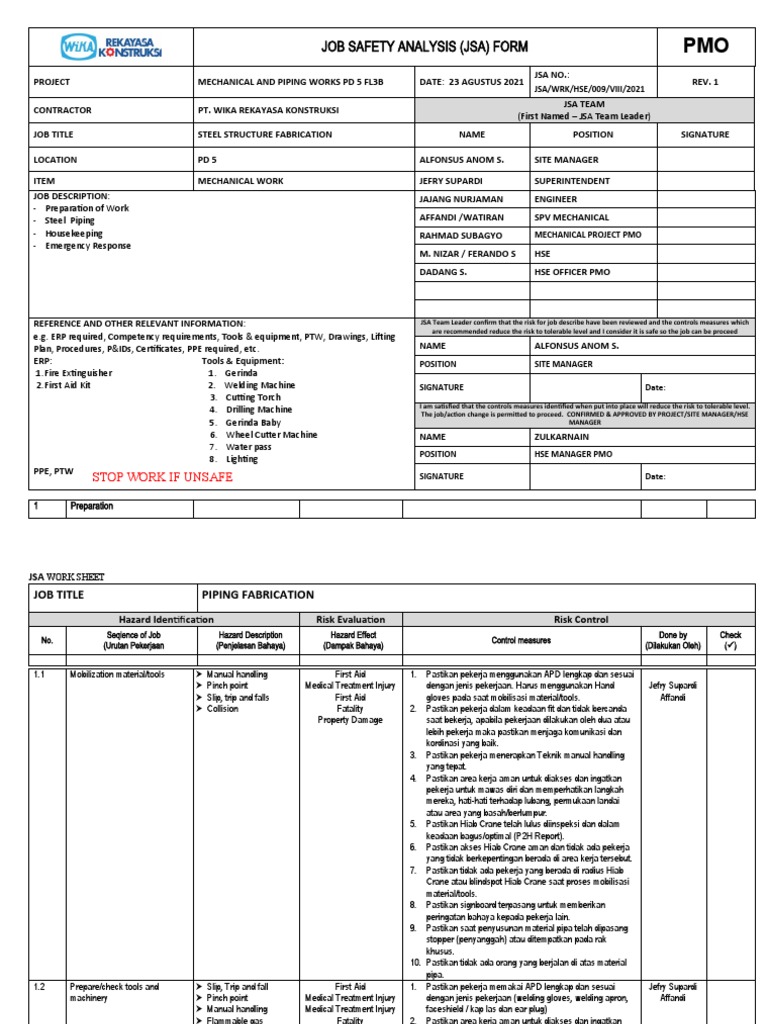 Mechanical Work Safety Guide | PDF | Physical Sciences | Safety