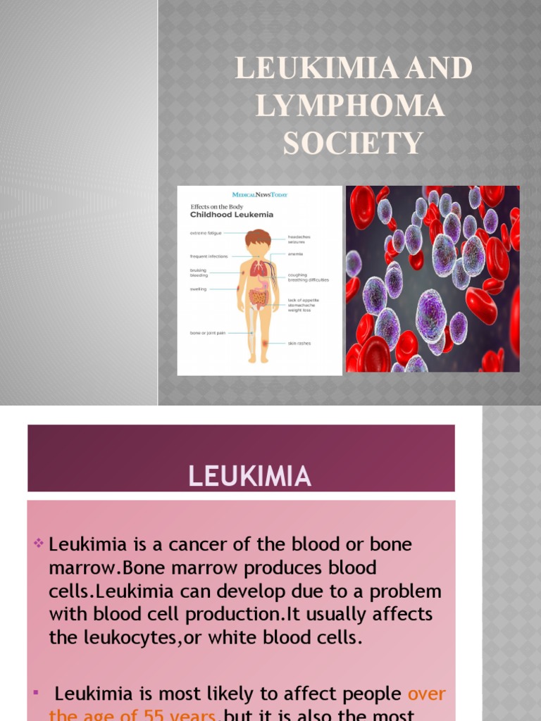 Leukimia and lymphoma society | PDF