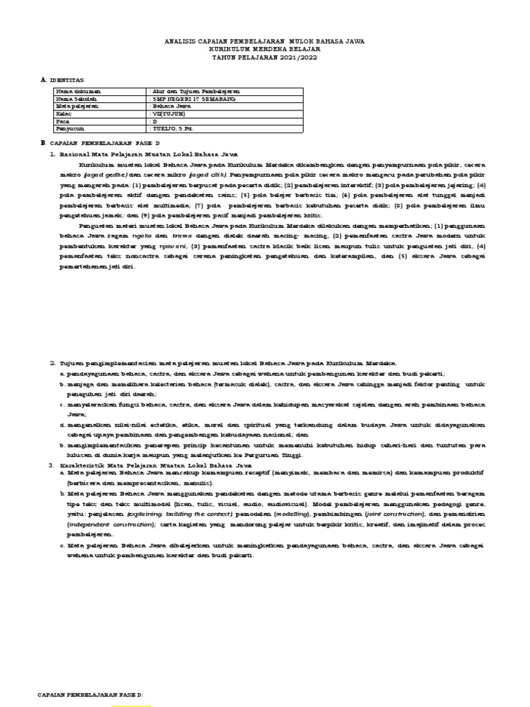 ACP TP ATP Elemen Membaca - 7 | PDF